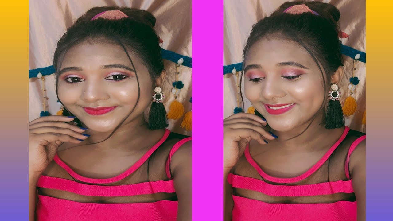 Pink Soft Eye Makeup Soft Pink Eye Makeup Tutorial💄 Youtube