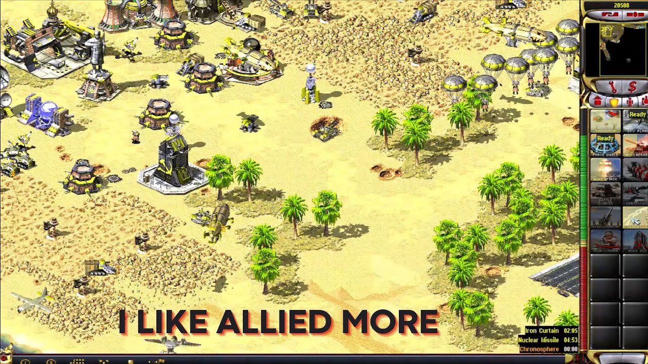 Red Alert 2 | I like Allied ones more | Libya vs 5 Brutal with Super ...