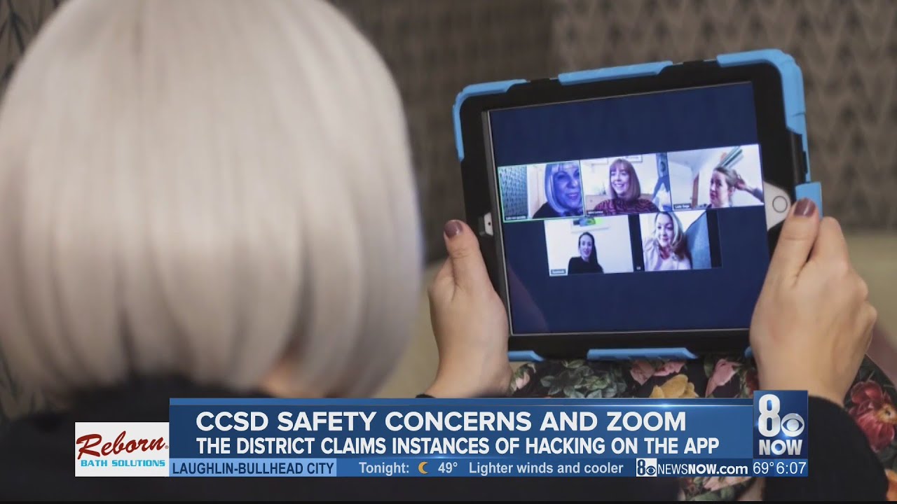 CCSD 'Zoom' ban presents challenge for teachers, parents - YouTube