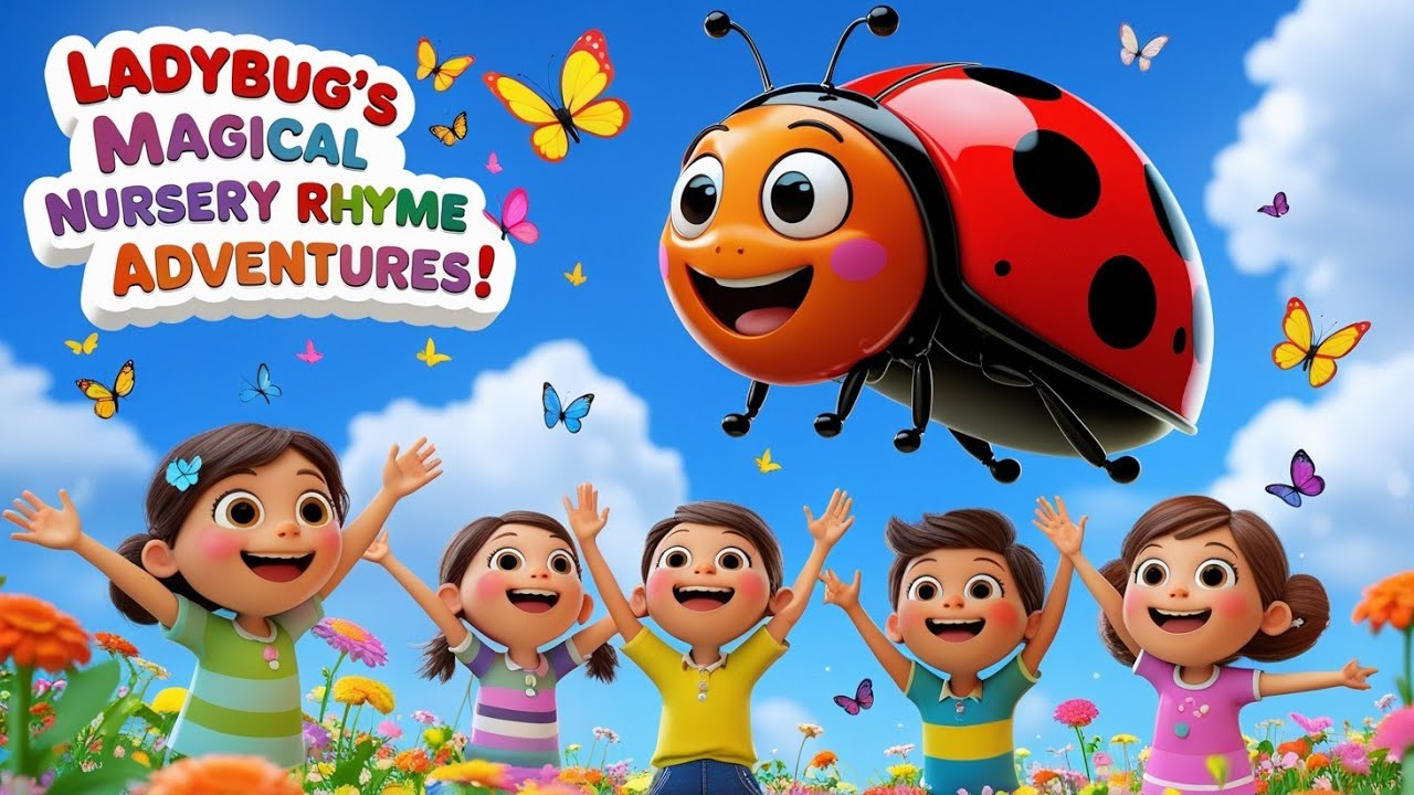 Ladybug's Magical Nursery Rhyme Adventures! | Fun Rhyme For Toddlers! 🤩 ...
