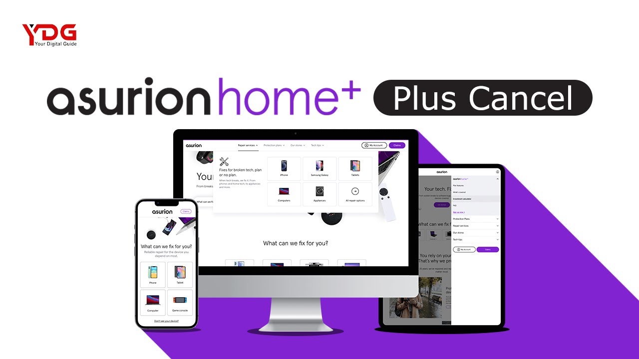 Asurion Home+ Plus Cancel - YouTube