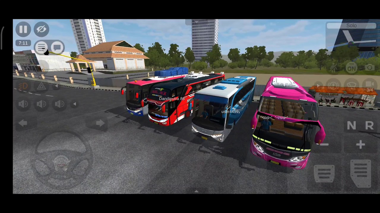 BUSSID game seru - YouTube