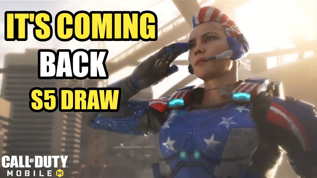 *NEW* Codm Star Spangled Draw Returning In Season 5 Get Wrecked ...