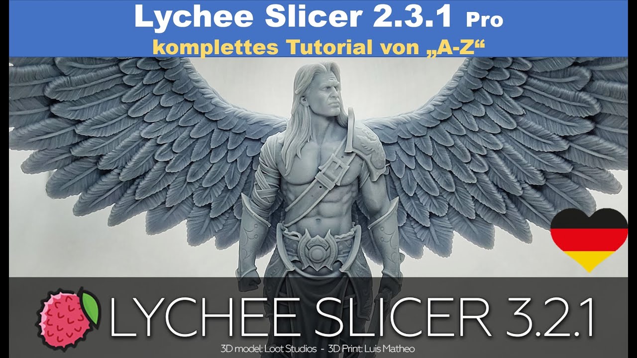 Lychee Slicer Tutorial von A bis Z Deutsch - YouTube