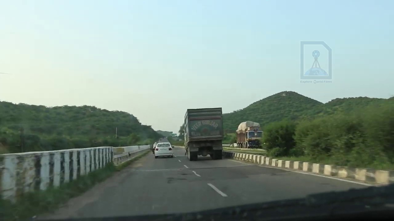 Driving on Delhi-Jaipur highway ( NH 8 ), India - YouTube