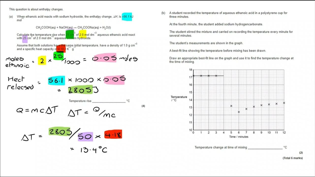 AQA A-level Chemistry - Practical skills - RPA2 - Question 4 - YouTube