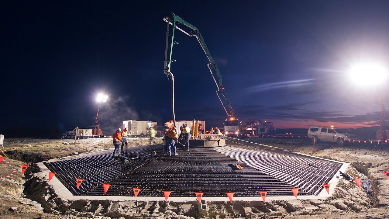 Musselroe Wind Farm Project Update April 2012 - YouTube