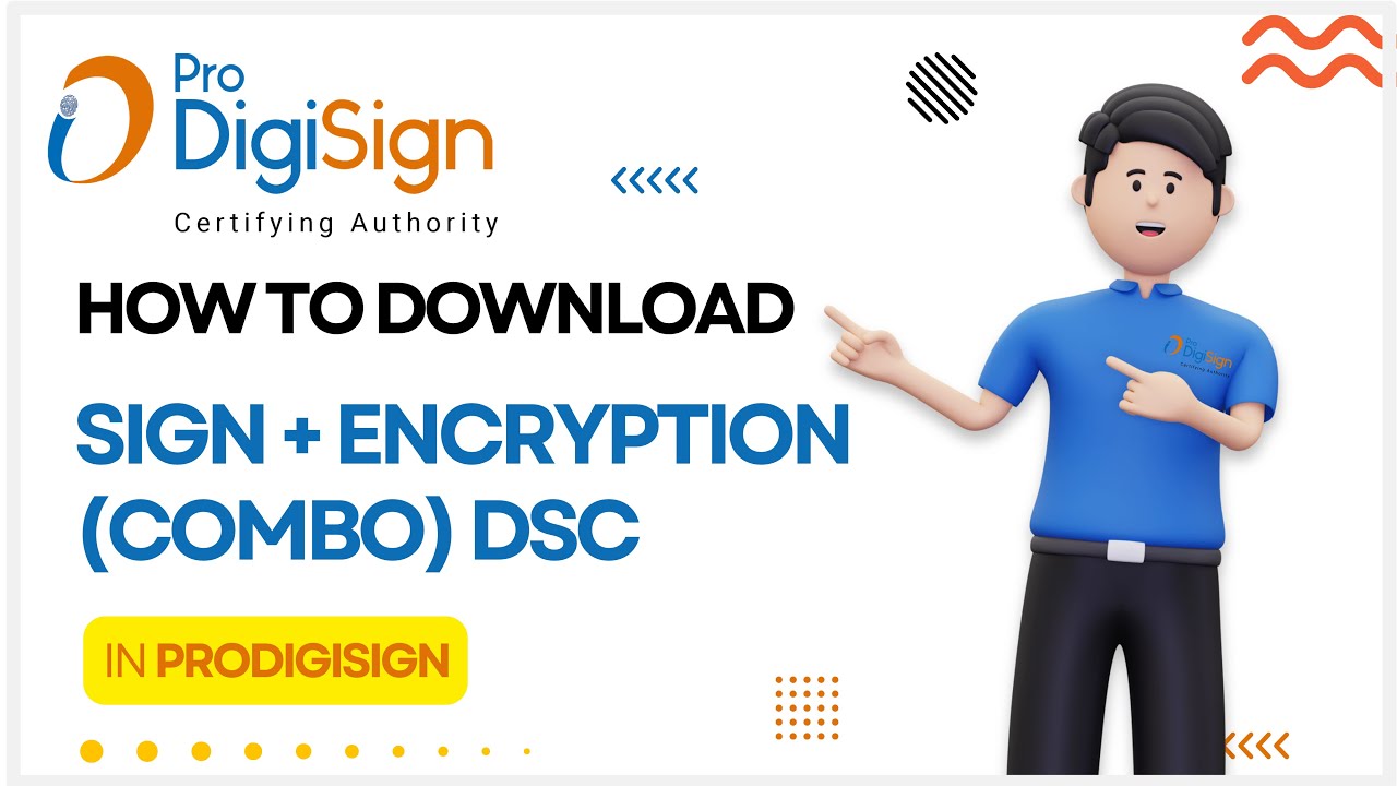 Step by Step Guide | How To Download Sign + Encryption (Combo ) DSC in ...