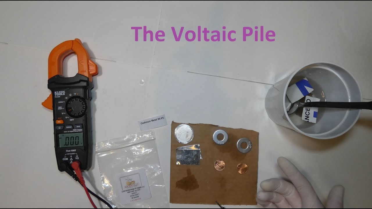 The Voltaic Pile :D - YouTube