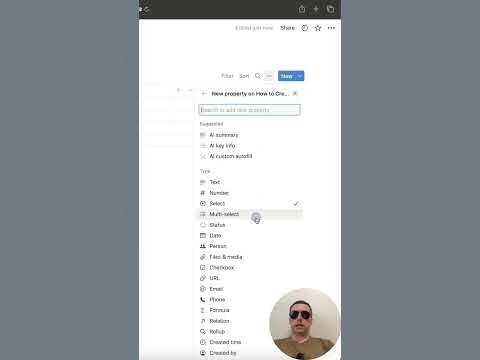 Adding Tags in Notion - YouTube