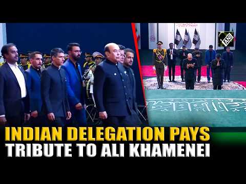MoS Pabitra Margherita, Bihar Governor Lt. Gen. (Rtd.) Syed Ata Hasnain pay tribute to Ali Khamenei
