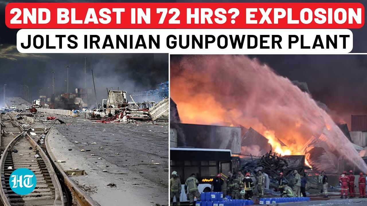 Iran Witnesses Back-To-Back Blasts, Isfahan Plant Rocked by New ...