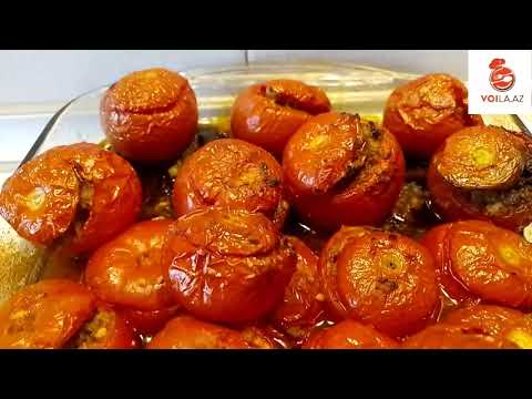 Qarışıq dolma və ya qiymə ilə doldurulmuş tərəvəz Addımbaaddım izahlı resept