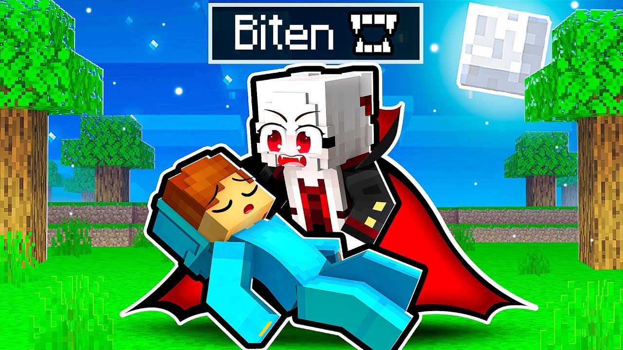 Perik Blev BITEN Av En VAMPYR i Minecraft! - YouTube