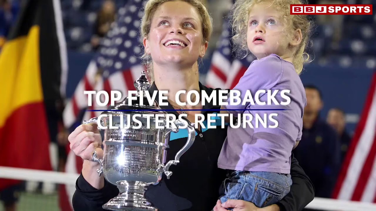 Top 5 Sporting Comebacks - Clijsters returns from retirement - YouTube