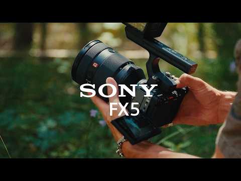 Finally the Sony FX5 is here | 5k Opengate