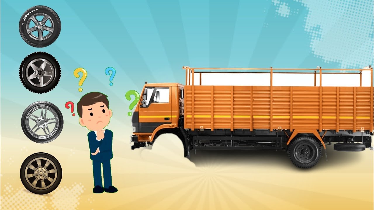 MENEBAK GAMBAR RODA MOBIL TRUK PICKUP (PICKUP TRUCK) DENGAN BENAR ...