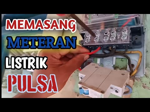CARA MEMASANG METERAN LISTRIK PULSA - YouTube