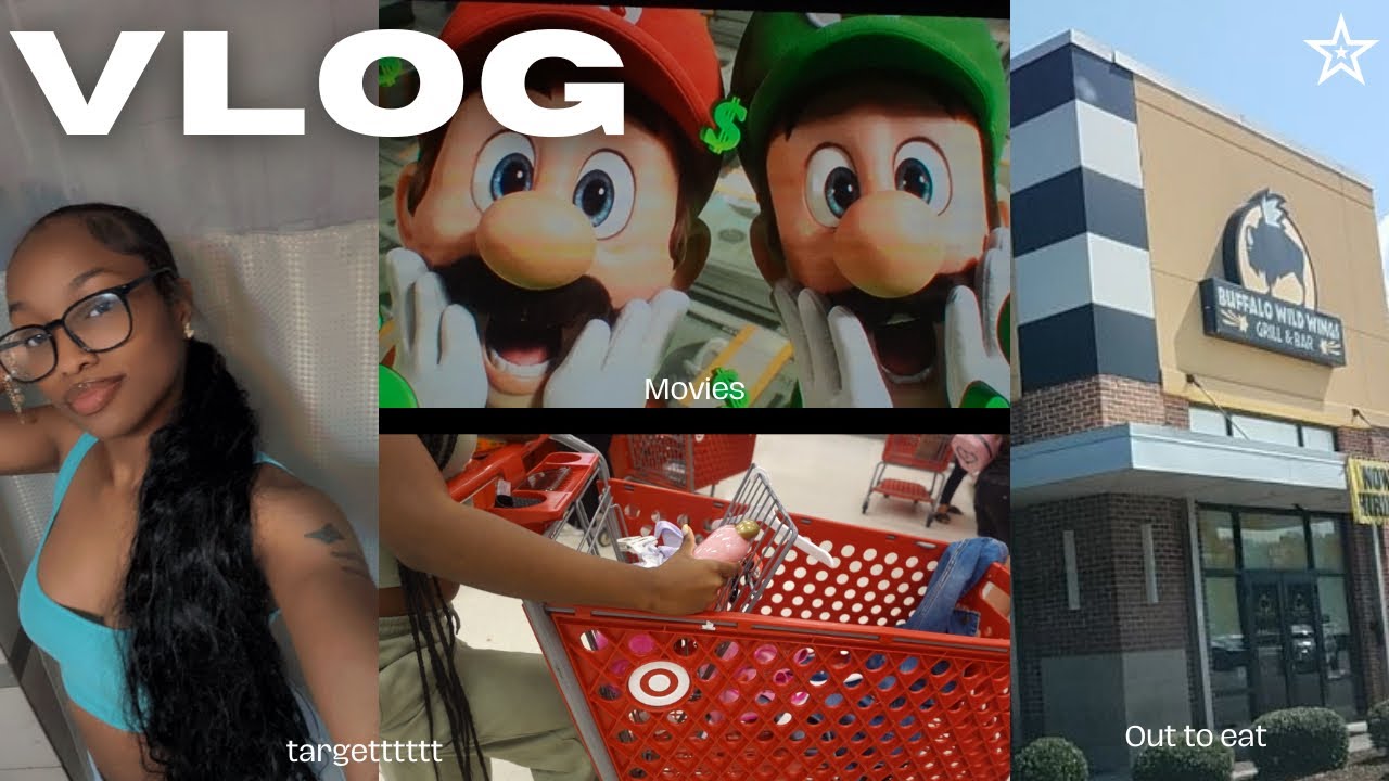 VLOG ᥫ᭡: movies, out to eat, target run👯‍♀️💕| Sincerely, That Girl ...