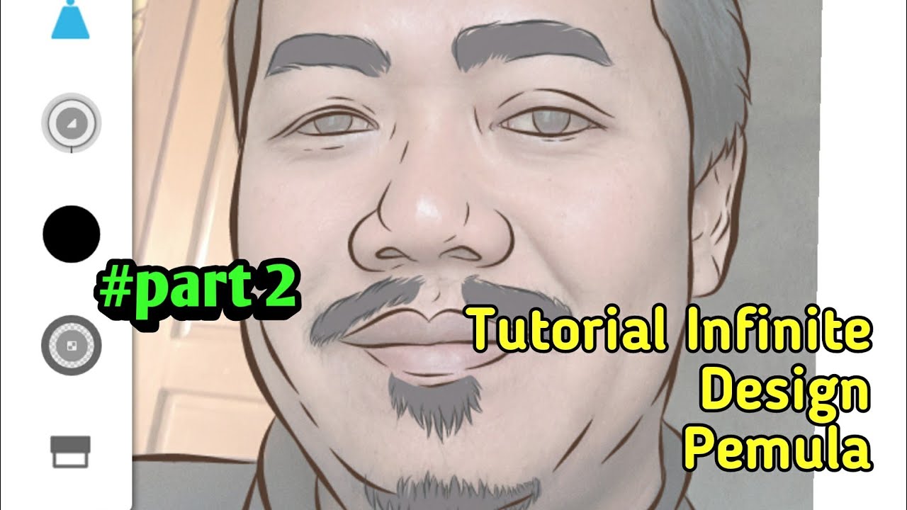 Infinite design tutorial bagian 2 pemula - YouTube