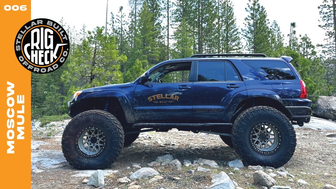 Stellar Built 4th Gen 4Runner on 42s + 1 Tons "MOSCOW MULE" // RIG ...