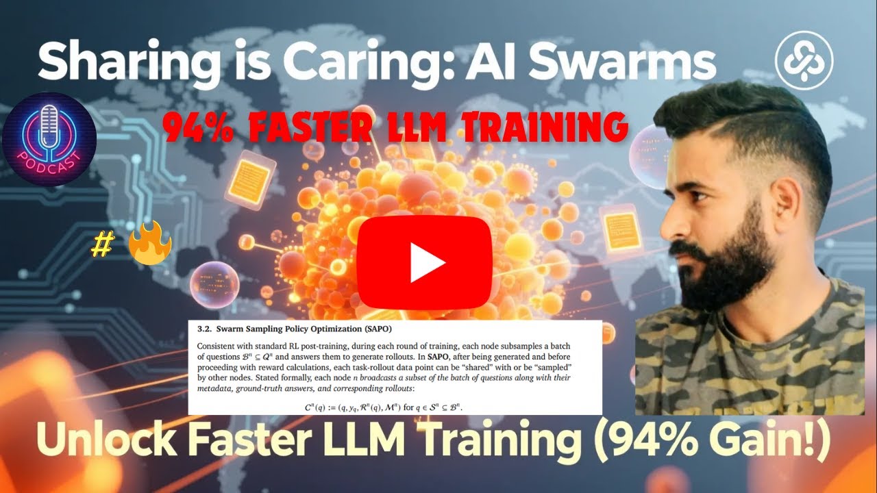 🔥 AI Breakthrough: 94% FASTER LLM Training with Decentralized Swarm ...