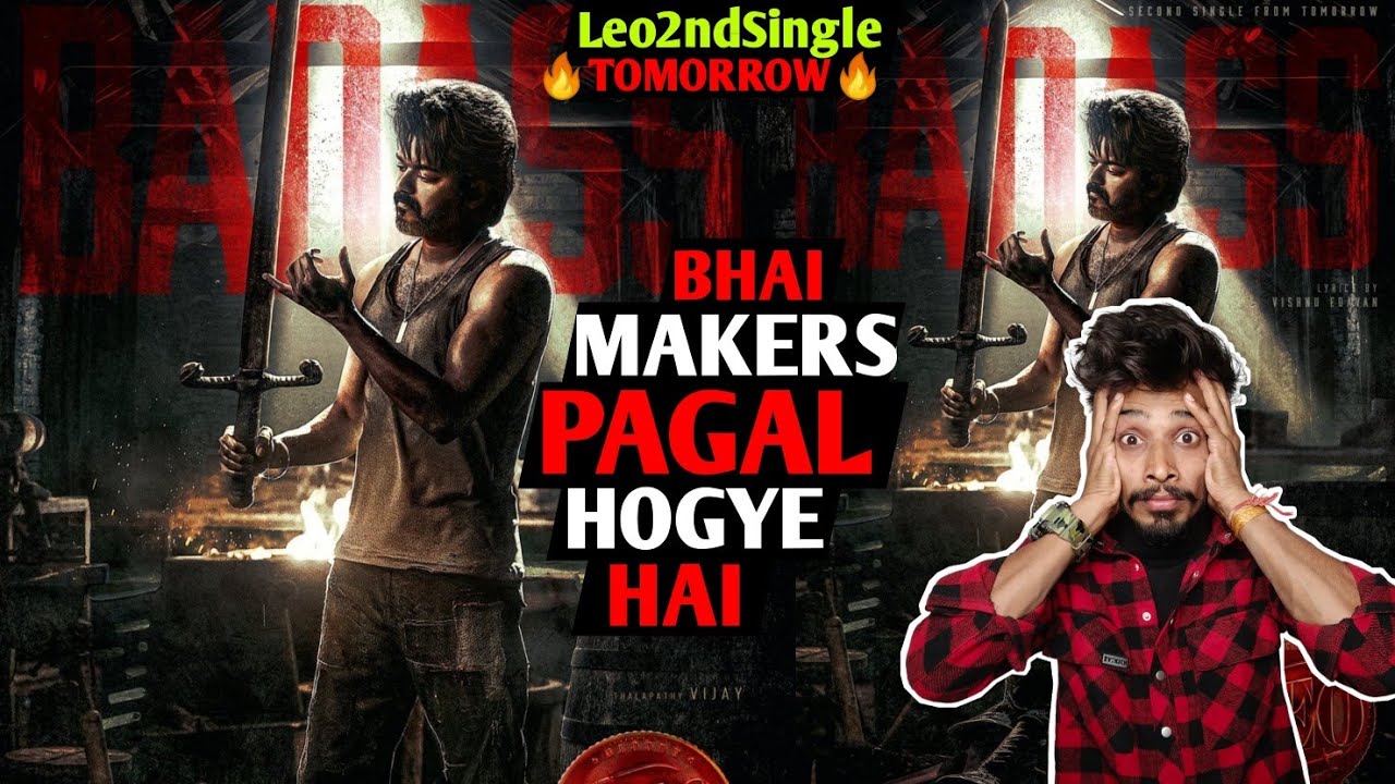 Leo 2nd Single Official Announcement | Leo 2nd Single Release Tomorrow ...