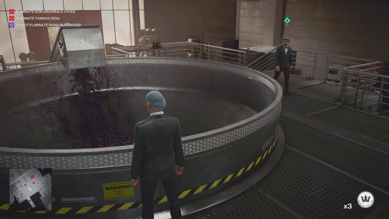 HOW TO ELIMINATE DON ARCHIBALD YATES & TAMARA VIDAL | HITMAN 3 WALK ...