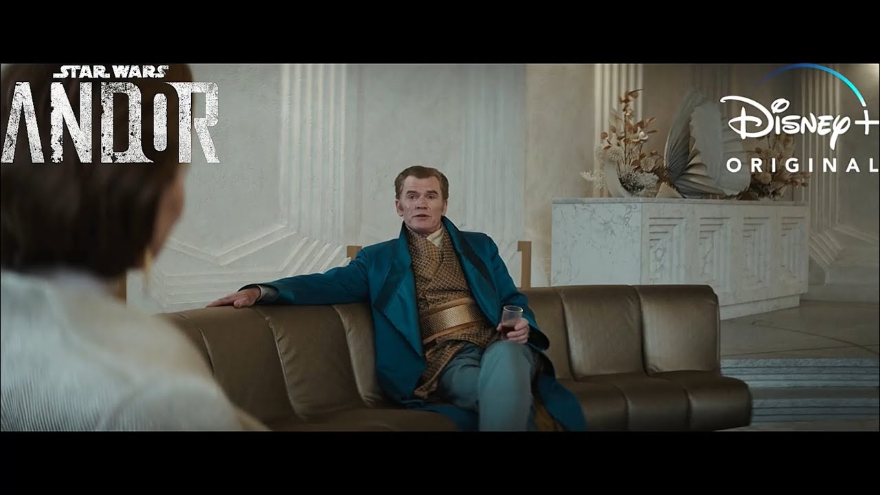 Mon Mothma meets with Davo Sculdun | Star Wars Andor Series Episode 10 ...