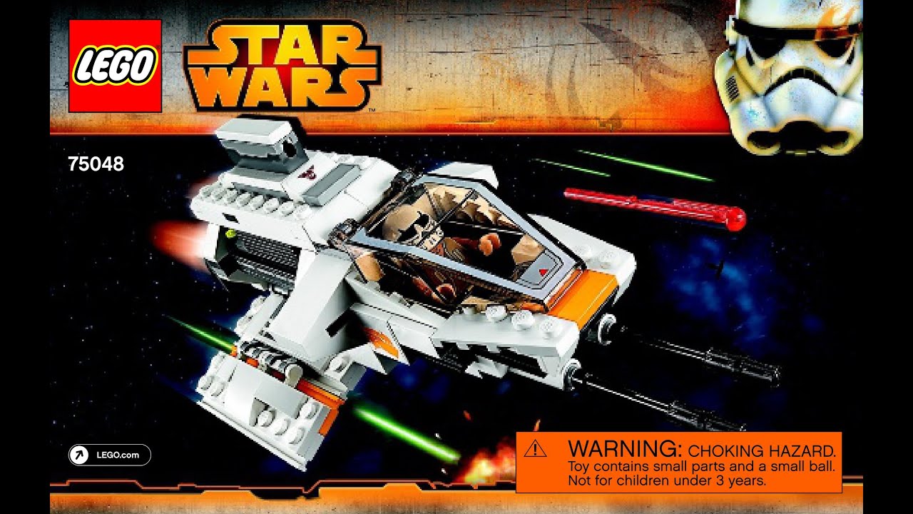 Lego Star Wars Phantom 75048 Rebels Ezra Instructions DIY - YouTube