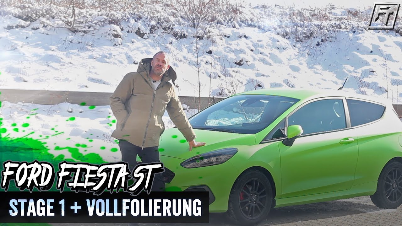 Ford Fiesta ST Tuning | Stage 1 + Vollfolierung | FastTuning - YouTube