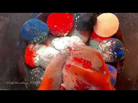 BALLS CRUSH✨😍 BLOCK CHALK⚡✨ ASMR CHALK⚡ #ASMR #CHALK #GYMCHALK #USA #CRUSHING #RELAX #SATISFYING #UK