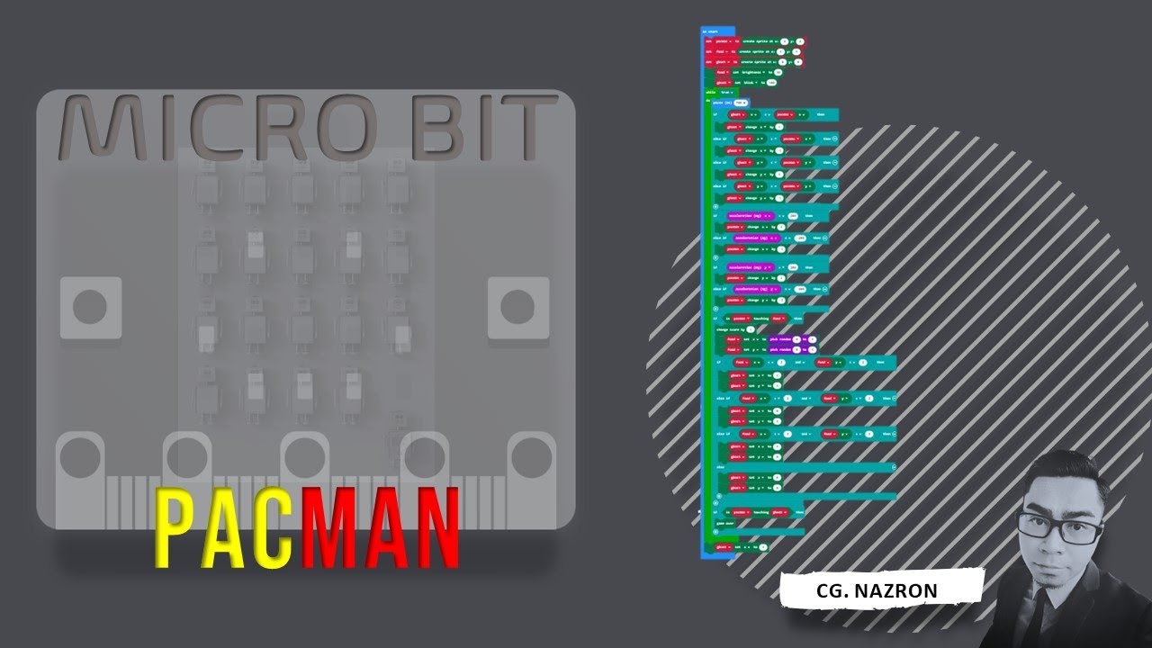 #MICROBIT : PACMAN - YouTube