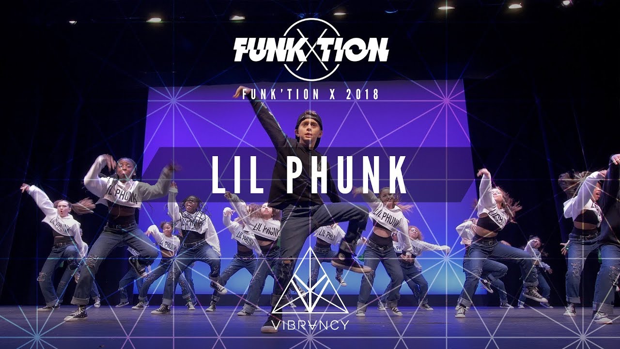 Lil Phunk | Funk'tion X 2018 [@VIBRVNCY Front Row 4K] - YouTube