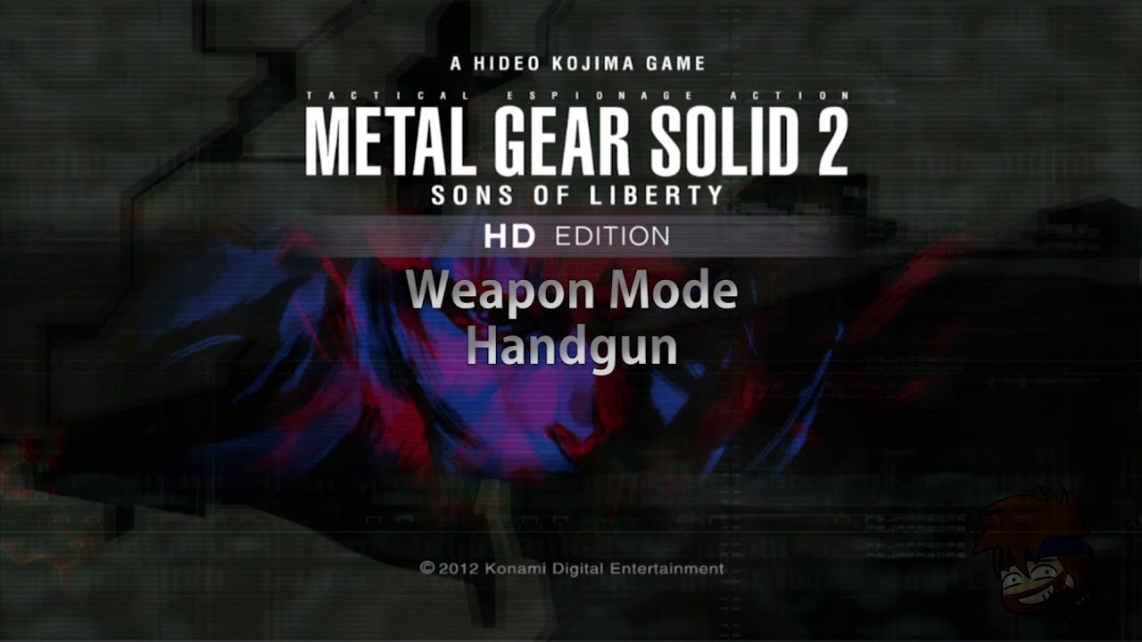 HANDGUN Raiden / Snake / Pliskin / Tuxedo / MGS1 | MGS2 Substance VR ...