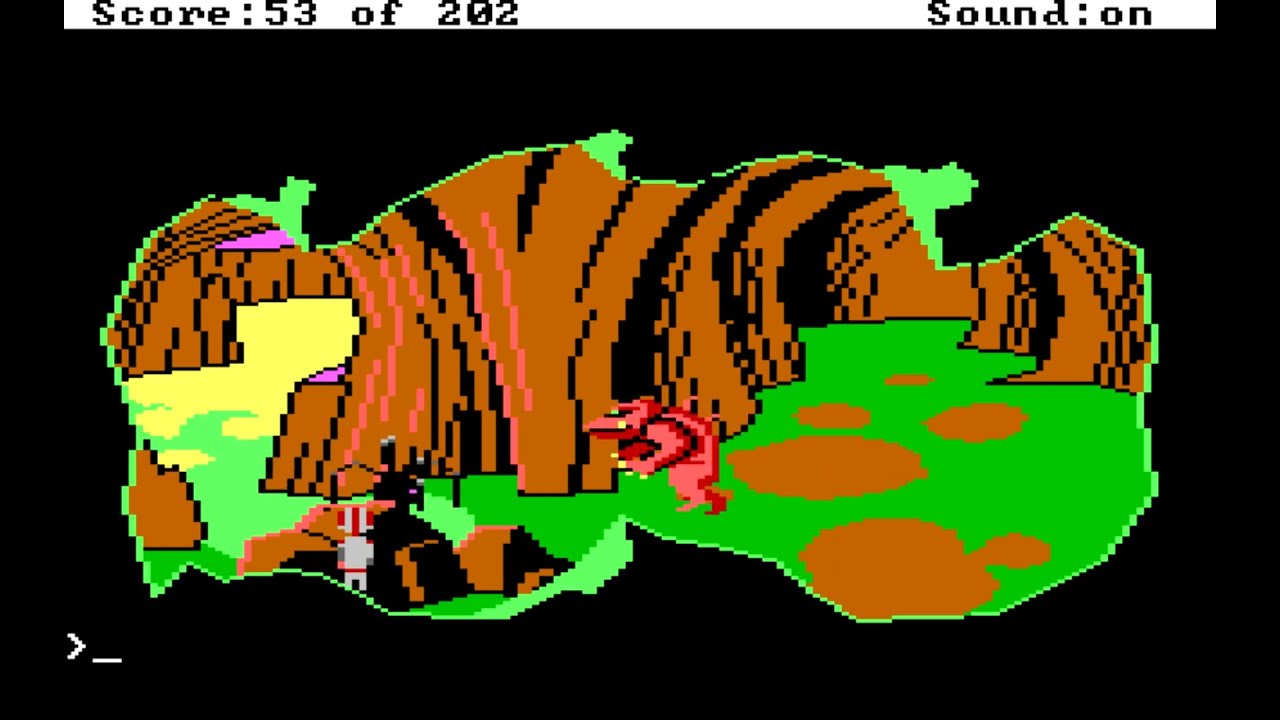 Space Quest AGI - Using the Spider Droid to Blow Up the Orat (Sierra On ...