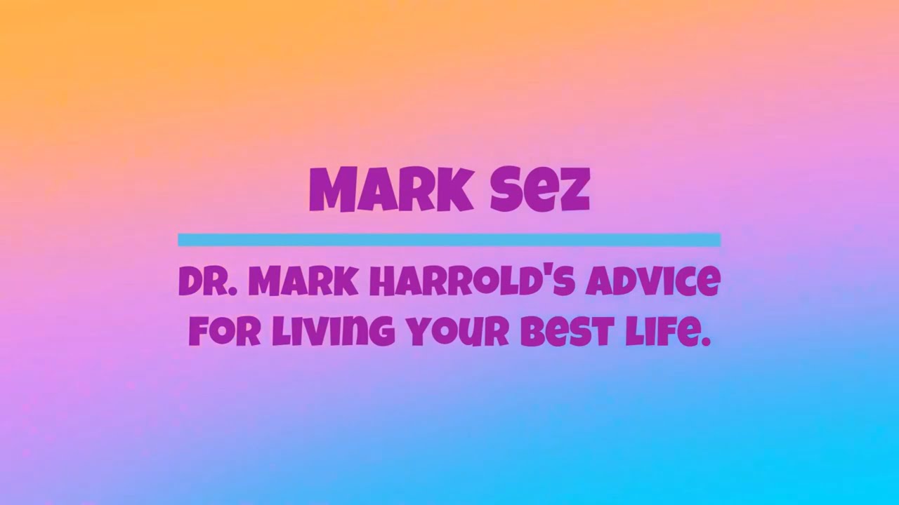 Dr. Mark Harrold advises on how to live your best life. Session 1 - YouTube