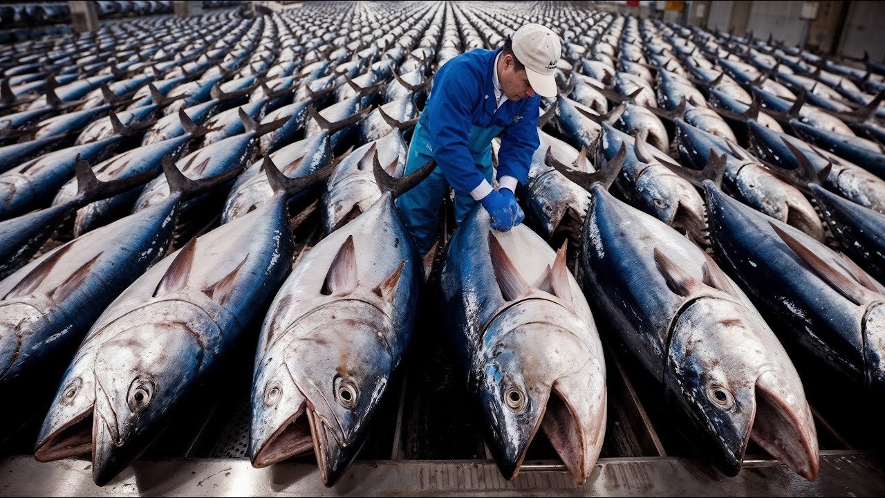 How Farmers Raise Millions of Bluefin Tuna Each Year | Farming Bluefin ...