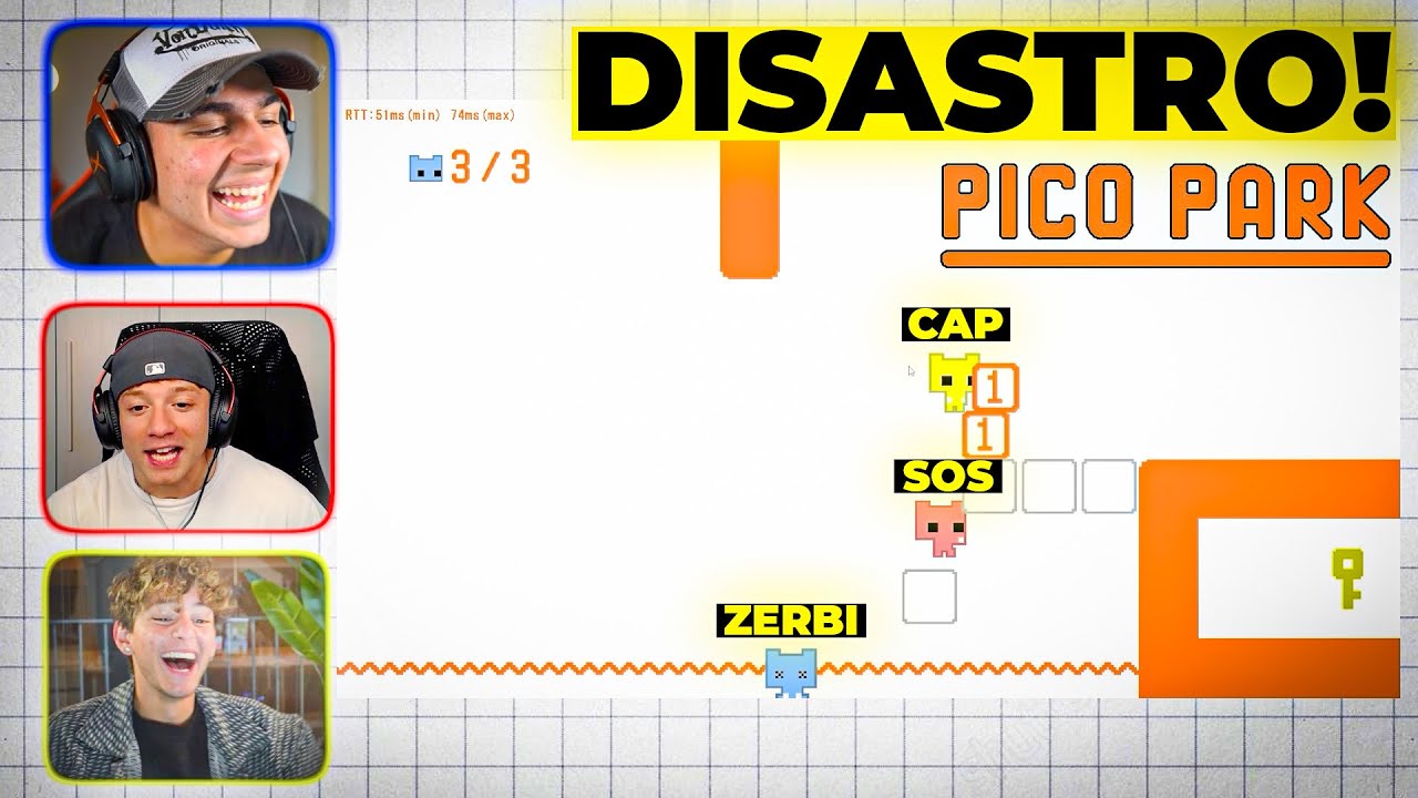 IMPAZZISCO giocando a PICO PARK…(con cap e sos) - YouTube