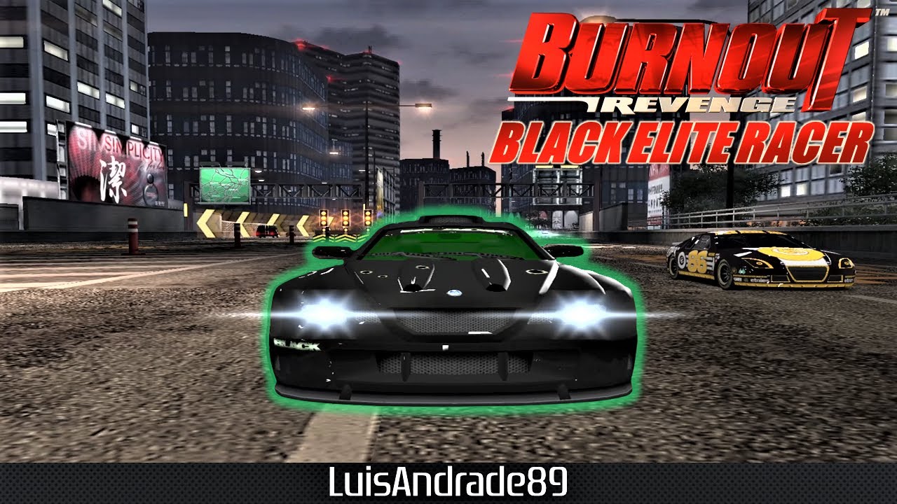 Burnout Revenge [PS2] ¡Auto Desbloqueado! [Black Elite Racer] - YouTube
