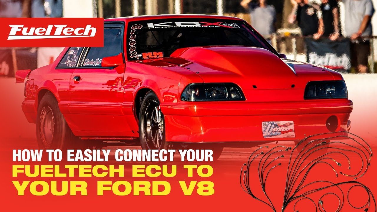 The best way to connect your FuelTech ECU to your V8 Ford! - YouTube