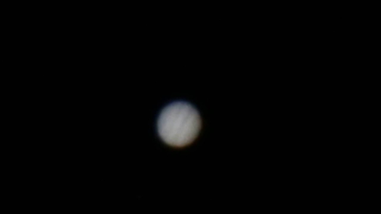 Jupiter Celestron Nexstar 4 prime focus Canon 70D 2-5-15 - YouTube