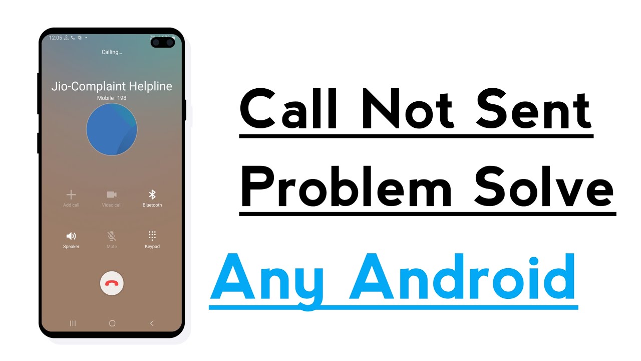 Call Not Sent Problem Solve Any Android Mobile - YouTube