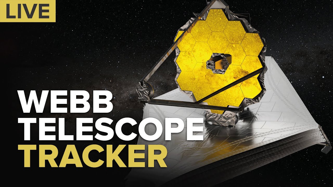 WEBB Live Tracker: Where is NASA's James Webb Space Telescope - YouTube