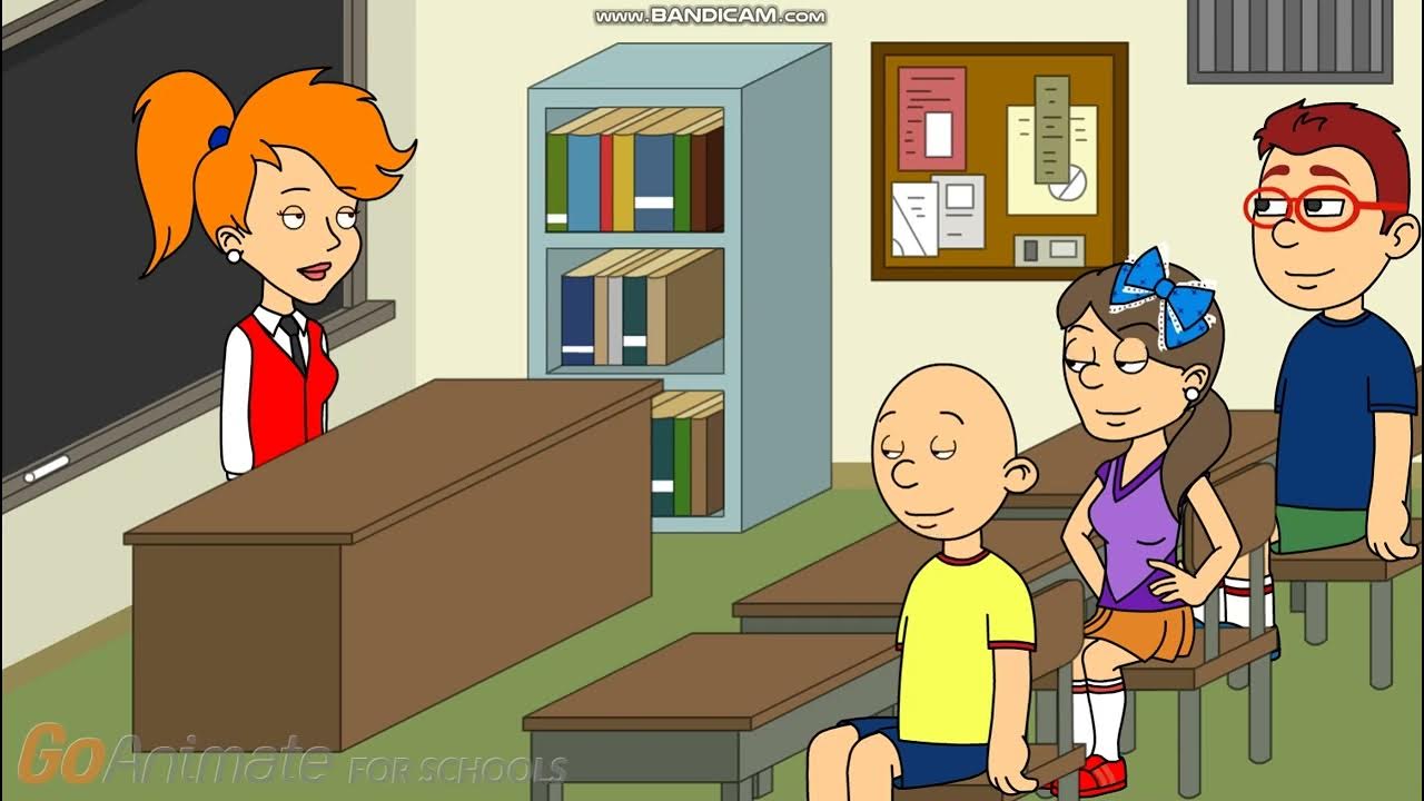 LAZINESS | Caillou Skip School/Grounded - YouTube