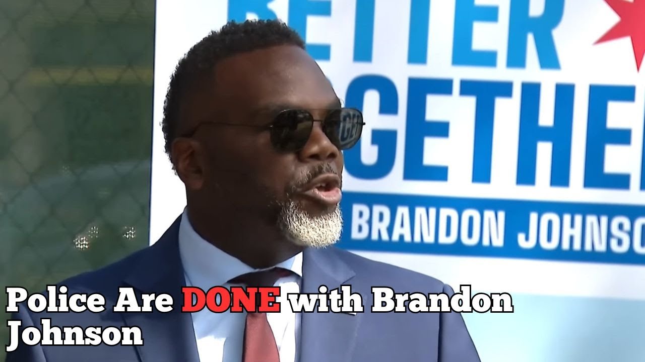 Brandon Johnson LOSES All Chicago Law Enforcement Support # ...