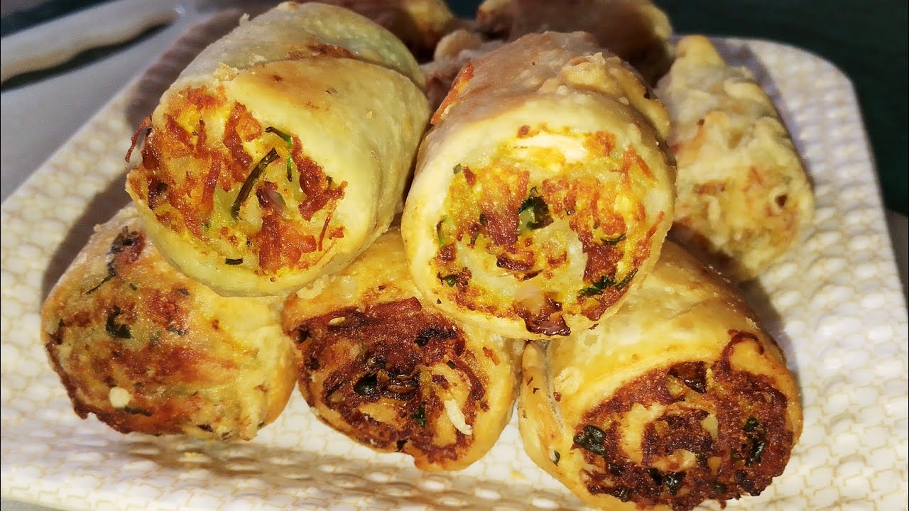 Iftar Special Chicken Roll || Easy To Make Chicken Roll Recipe ...