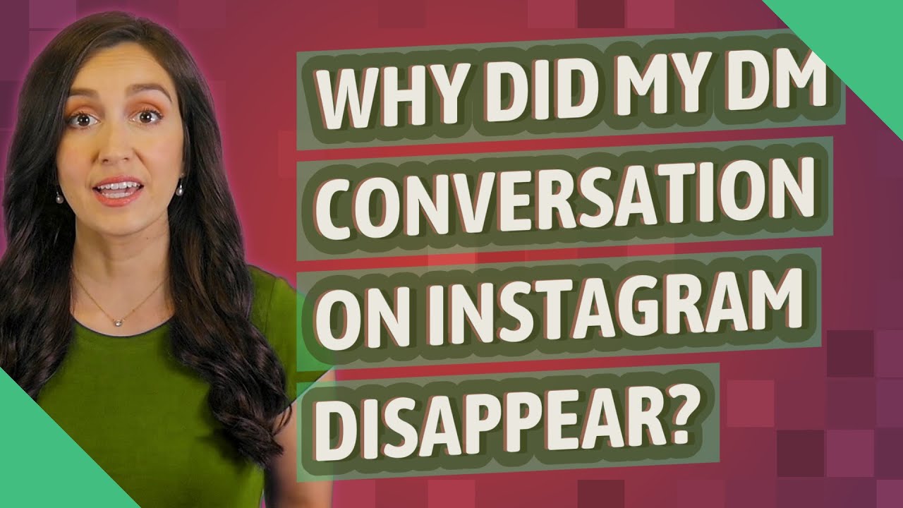 Why Did My DM Conversation On Instagram Disappear YouTube why-did-my-dm-conversation-on-instagram-disappear-youtube