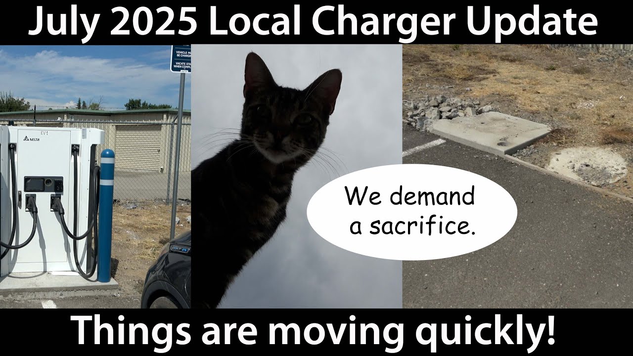 Northern California: Local Charger Update, July 2025 - YouTube