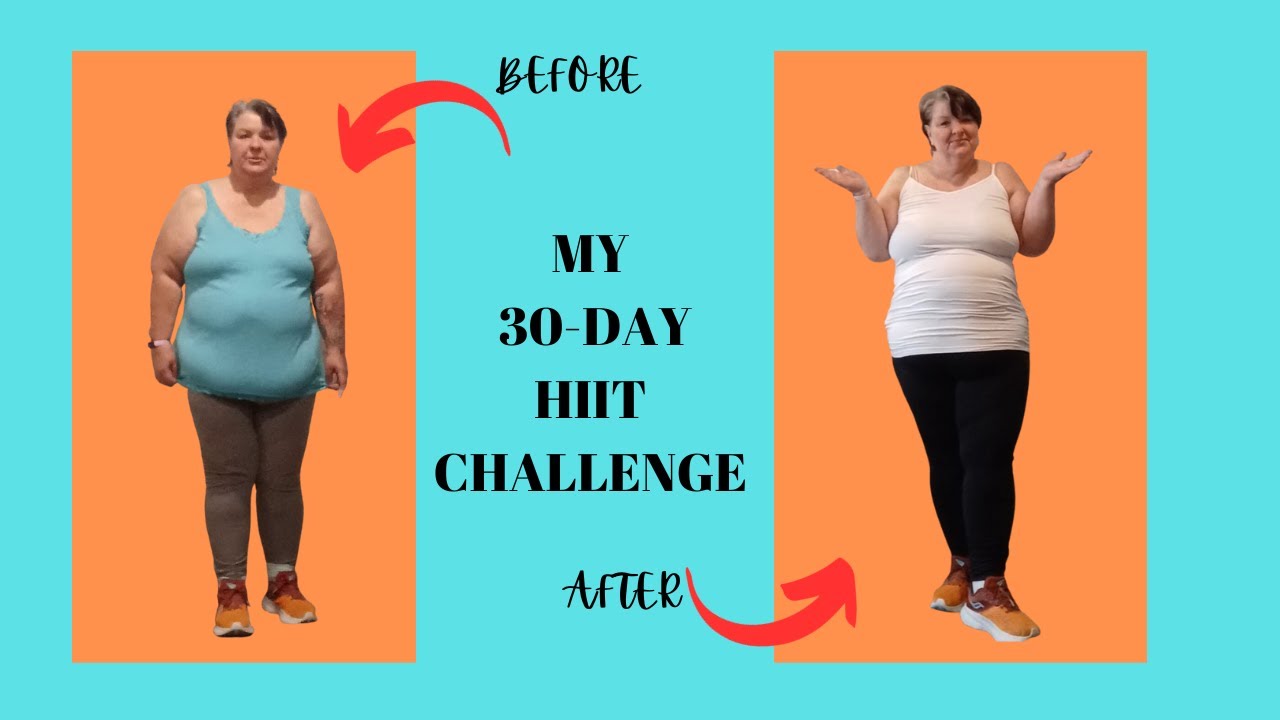 HIIT 30-Day CHALLENGE #hiit #weightloss #30daychallenge - YouTube